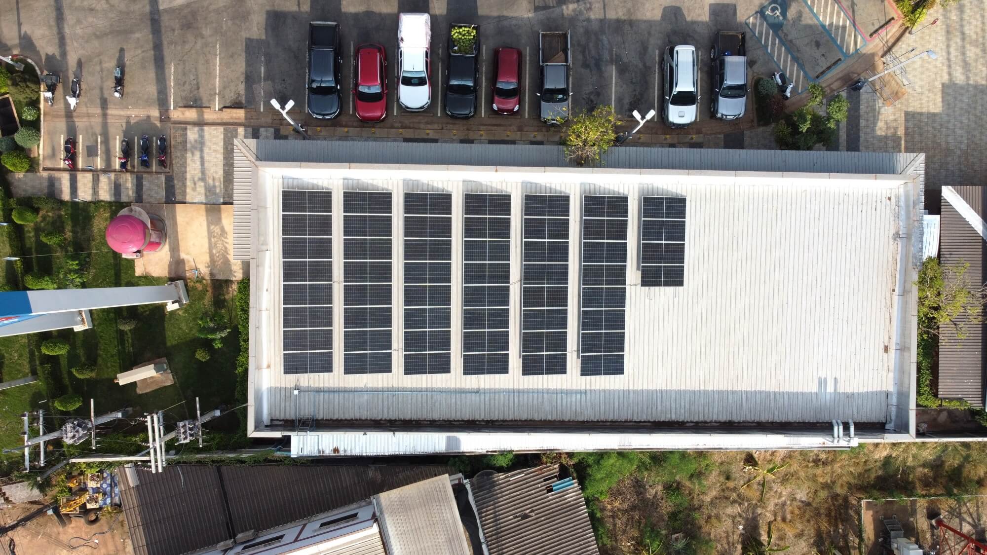 โซล่าเซลล์ ขนาด 32 kW ปั๊มน้ำมัน ปตท. นครราชสีมา - Ever Sun เอเวอร์ซัน ...